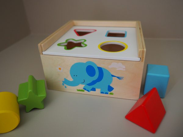 Wooden Shape Sorter Box | Jumini Wooden Toys UK